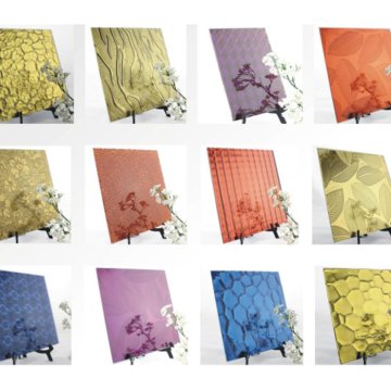 Clear/Colored Pattern Glass